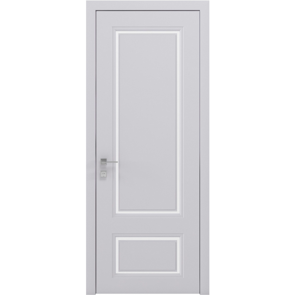 Ușa de interior CORTES GALANT RODOS lemn vopsit, usi albe premium